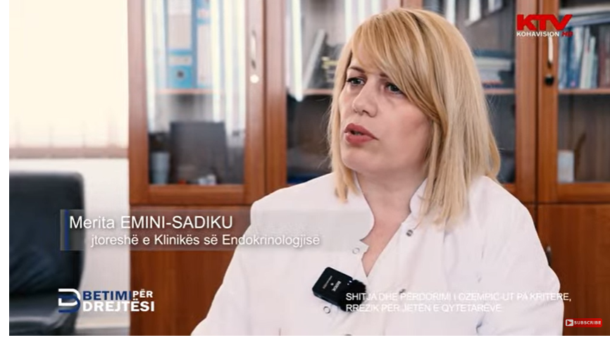 Emini- Sadiku: “Ozempic” jepet për trajtim kur diabeti shoqërohet edhe ...
